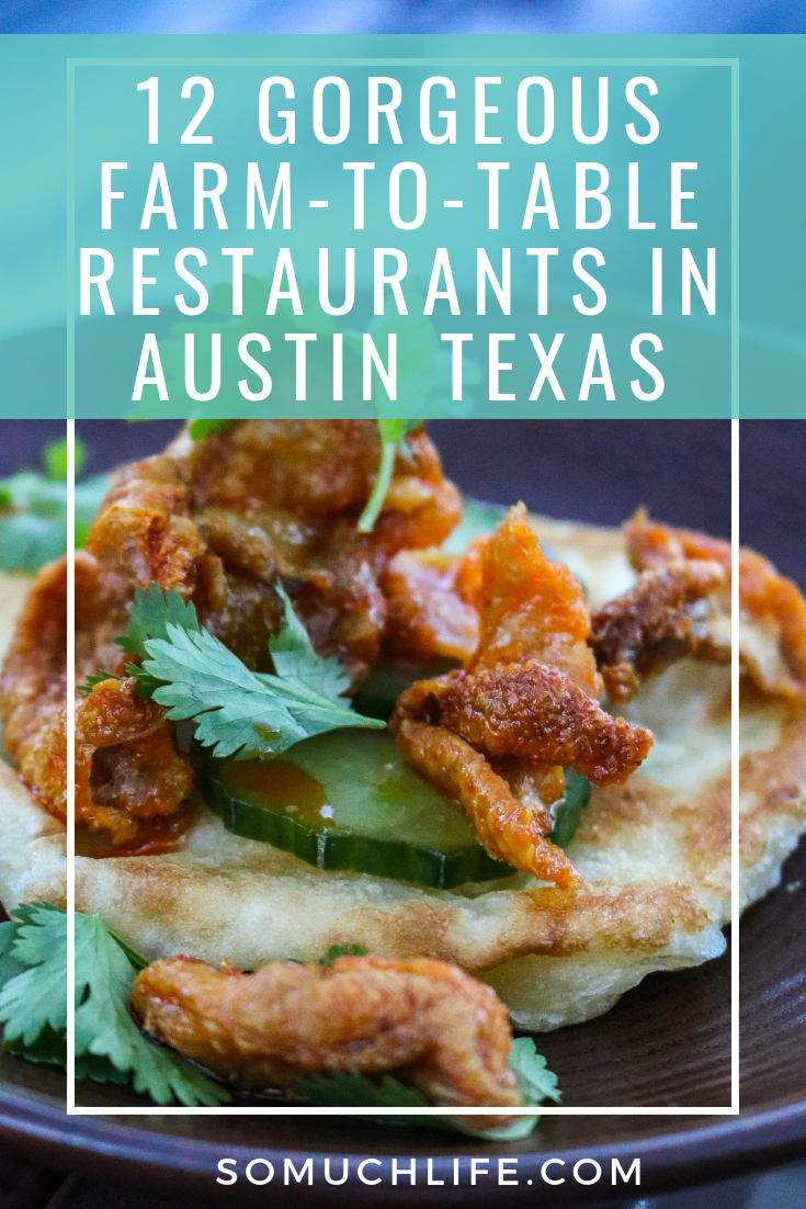 12 Gorgeous Farm-To-Table Restaurants in Austin - So Much Life