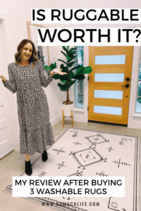 Is Ruggable Worth It? My Review After Buying 5 Washable Rugs - So Much Life