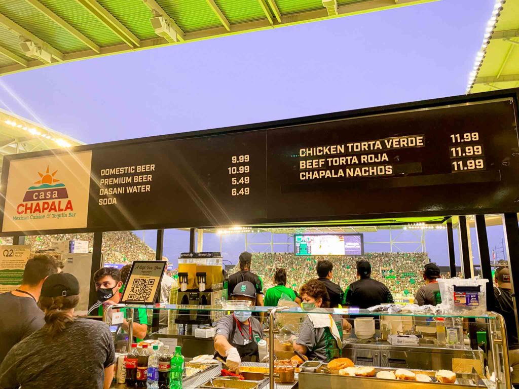 Food At Q2 Stadium: Here's A Look At What's Actually Offered In Austin ...
