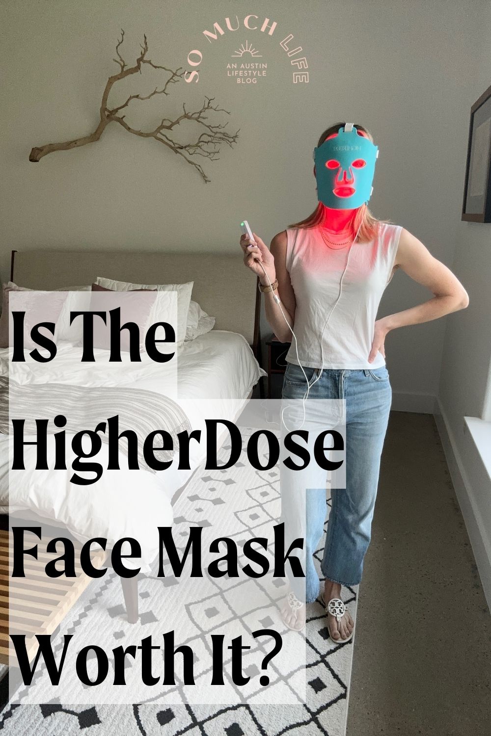 HigherDose Red Light Face Mask Review: Is It Worth It? - So Much Life